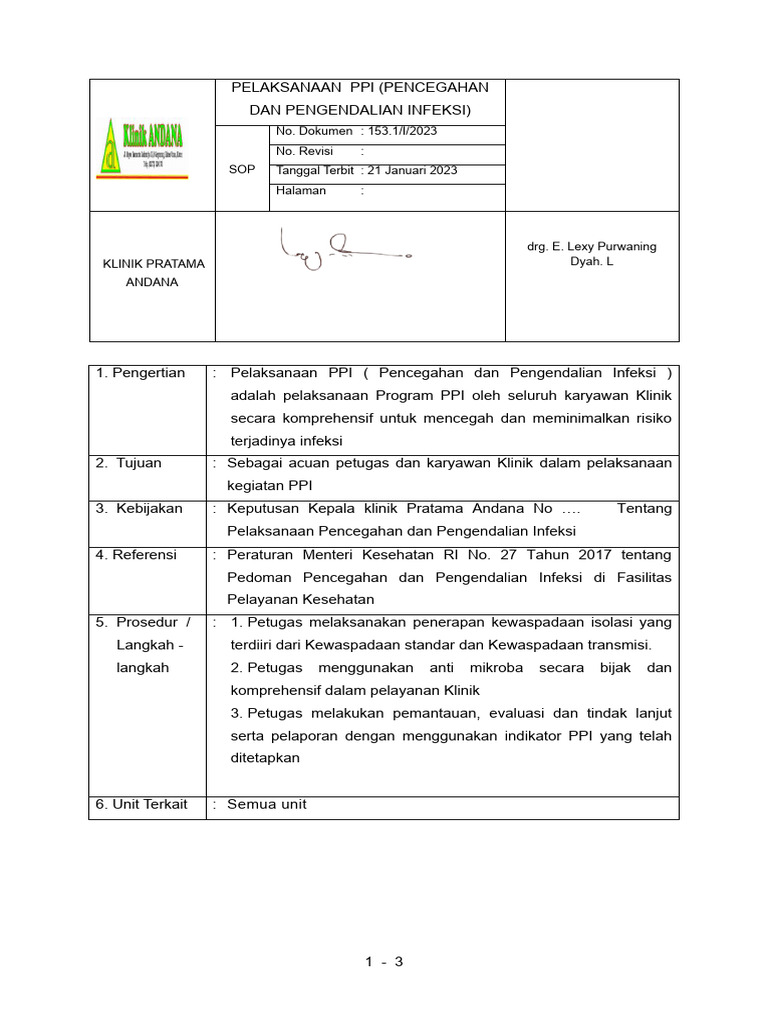 Sop Pelaksanaan Ppi | PDF | Pengembangan Diri | Sains & Matematika