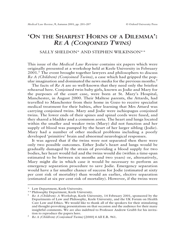 Sheldon 2001 | PDF | Judgment (Law) | Reason