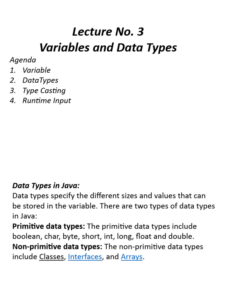 OOP Lec 3 | Download Free PDF | Data Type | Integer (Computer Science) OOP Lec 3 | Download Free PDF | Data Type | Integer (Computer Science)