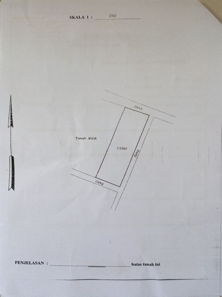 Denah Tanah | PDF