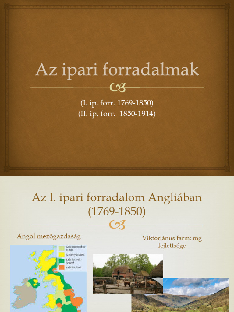 Az Ipari Forradalmak | PDF