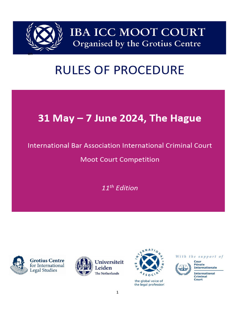 Rops Iba Iccmcc 2024 | PDF | International Criminal Court | Justice