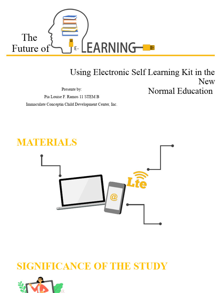 Using Electronic Self Learning Kit in The New | PDF | Wellness