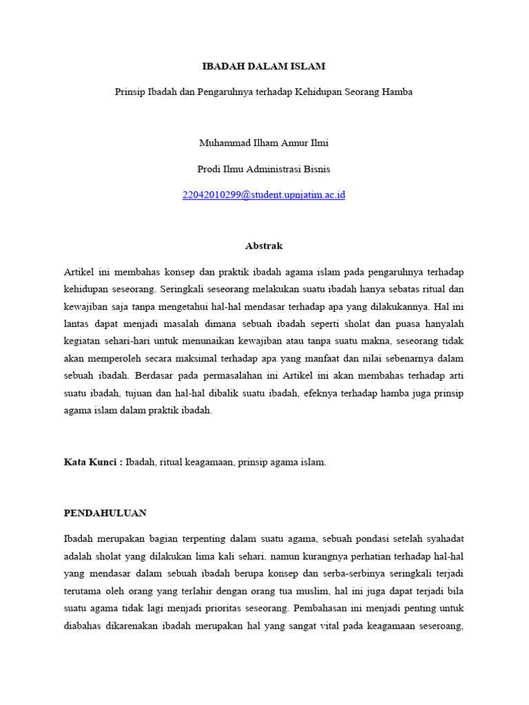 Muhammad Ilham Annur Ilmi 22042010299 UAS JURNAL | PDF