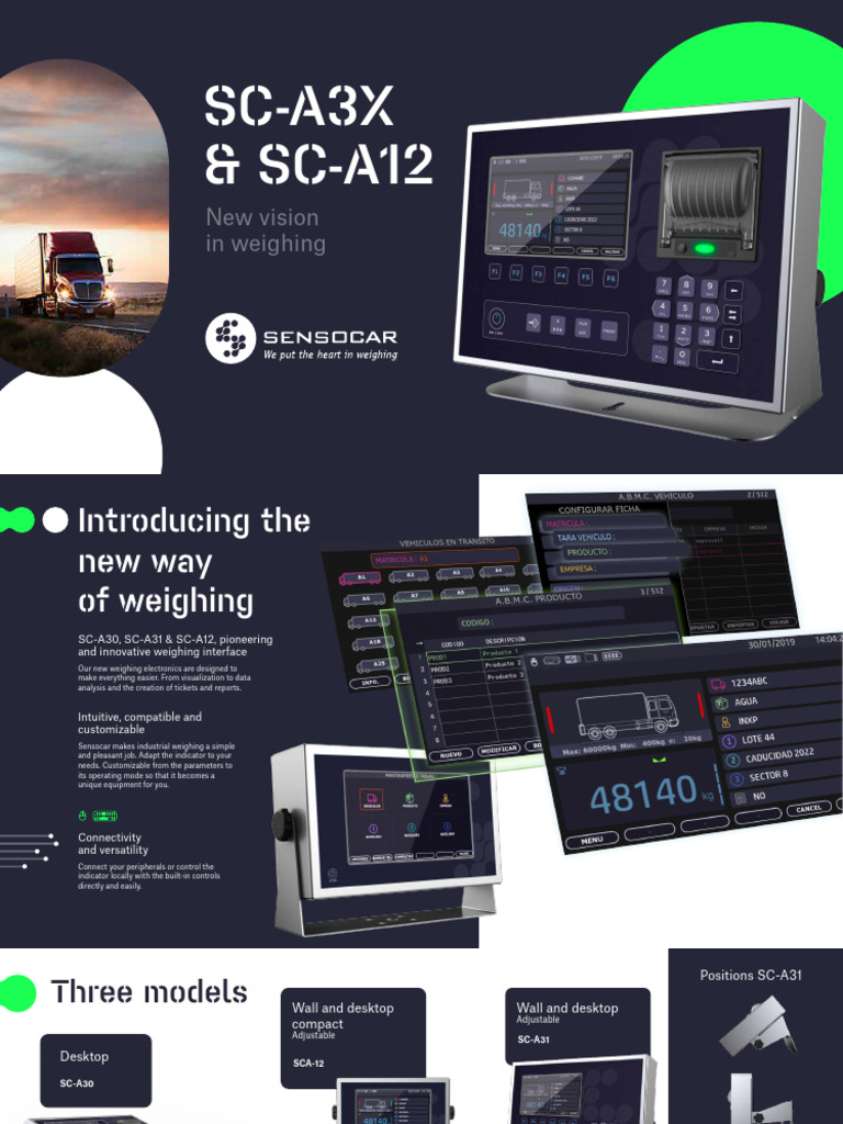 Datasheet SCA3X SCA12 (ENG) | PDF