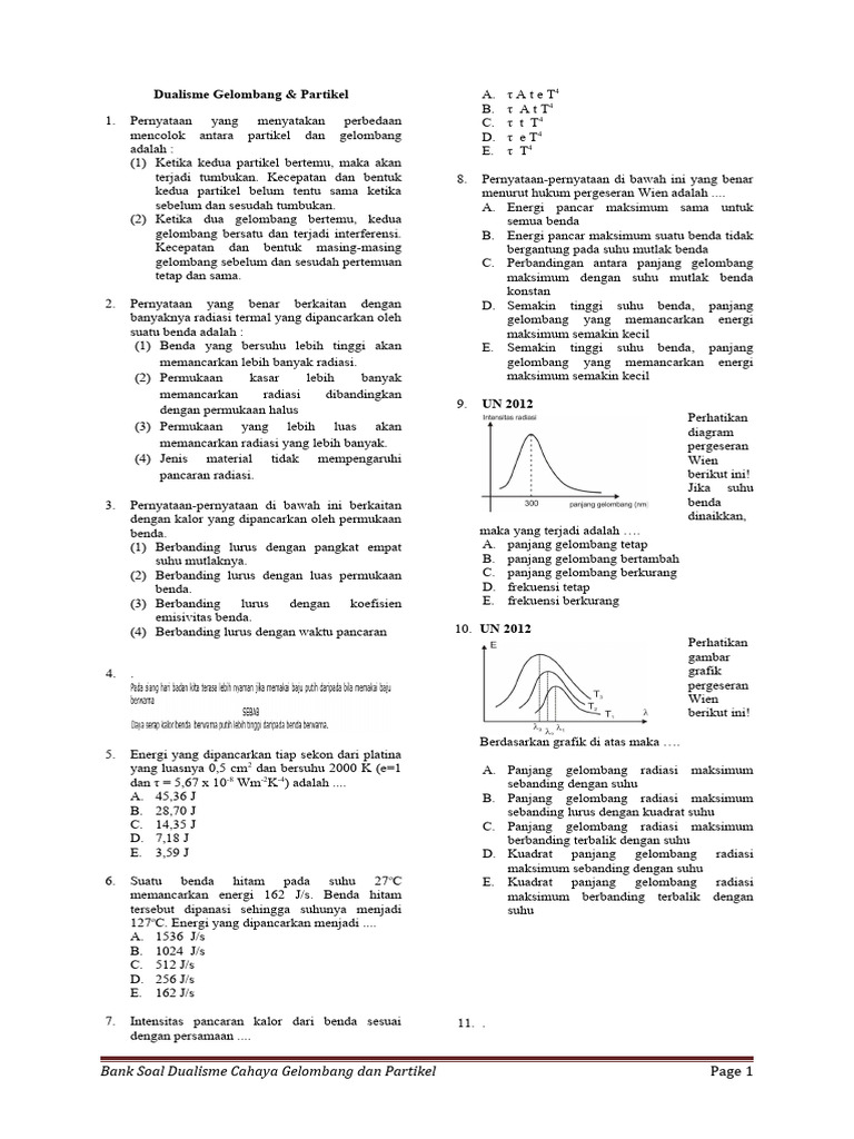 Dualisme Gelombang Rev | PDF