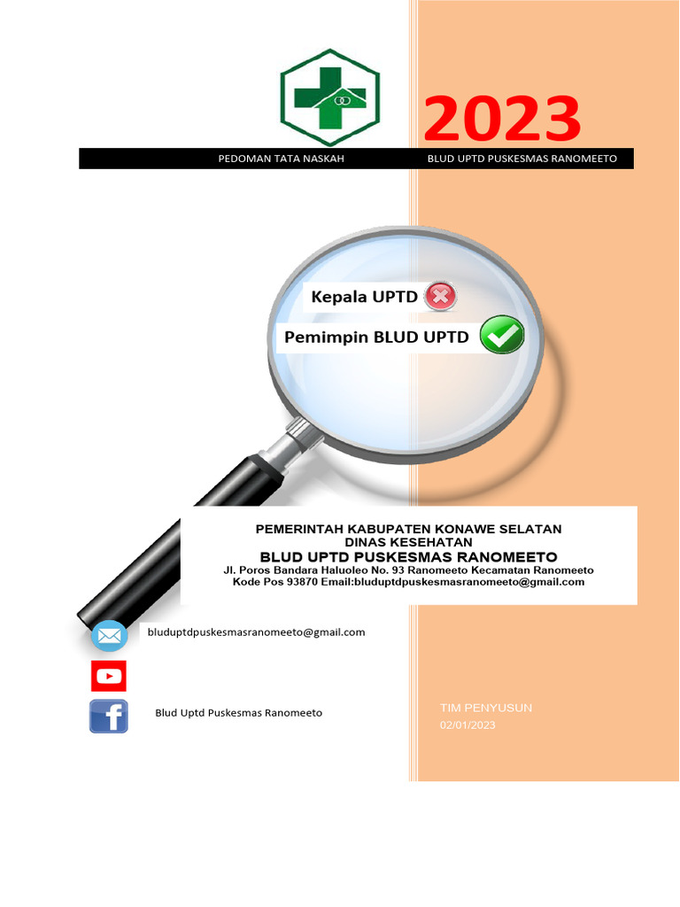 Sampul Pedoman Tata Naskah 2023 | PDF