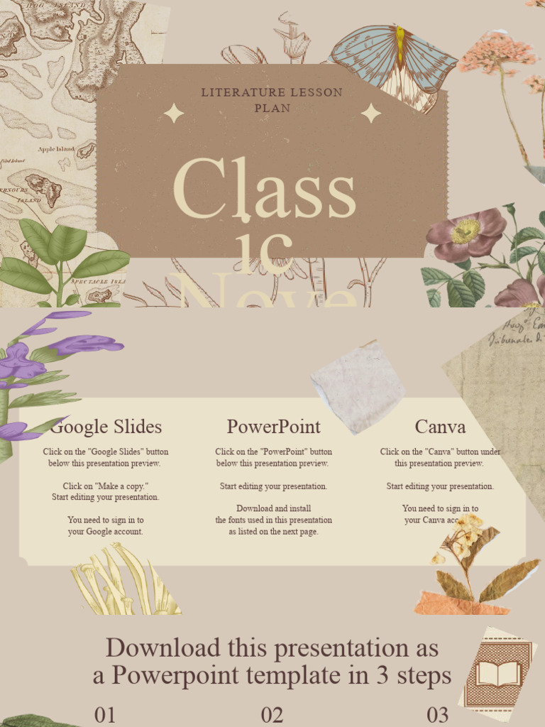 Free Literature Lesson Plan Template | PDF