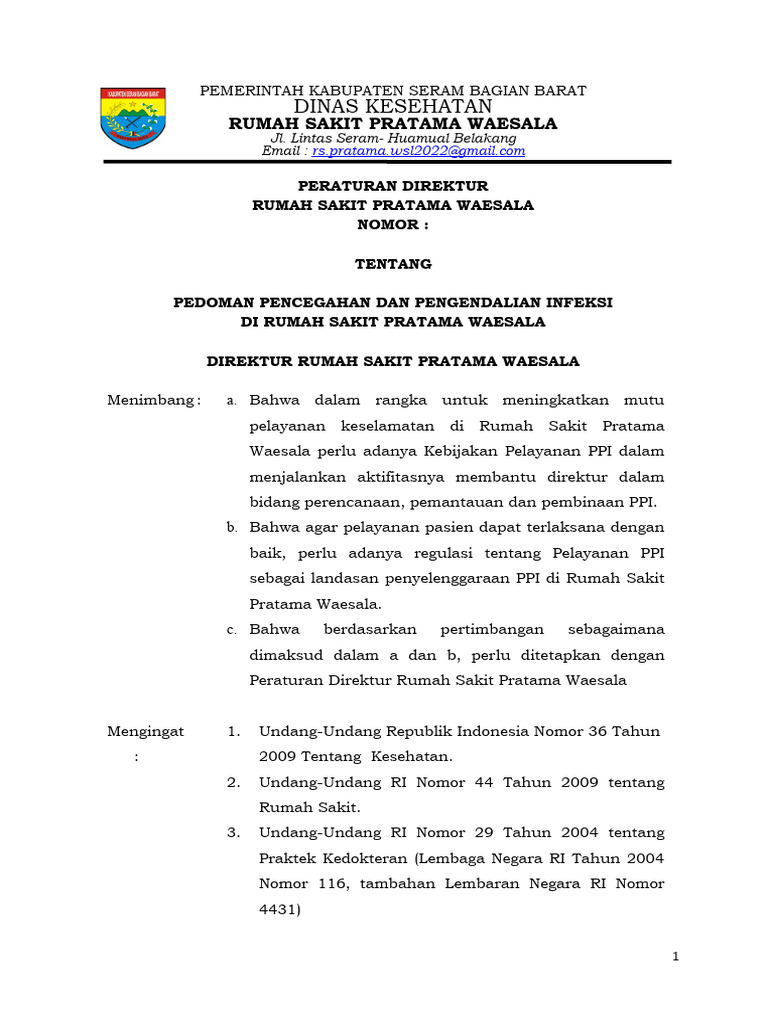 PPI 1 EP 1 Regulasi TTNG PPI Dan Pedoman | PDF | Pengembangan Diri