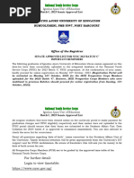 Nysc ONLINE-REGISTRATION Form-4 | PDF | Social Science