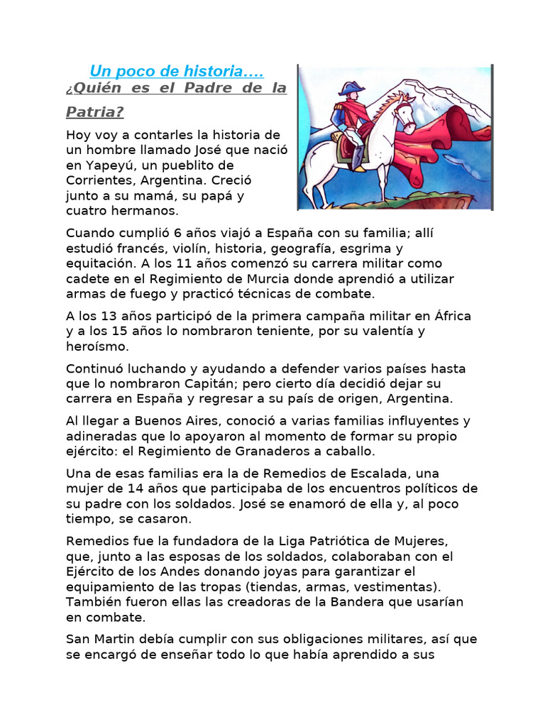 San Martin Historia | PDF