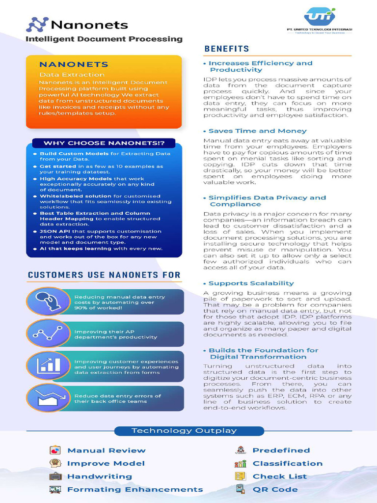 Nanonets - OCR AI | PDF