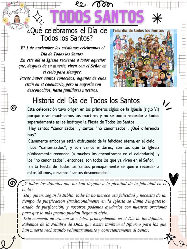 Material Todos Santos (1) | PDF | Creencia religiosa y doctrina