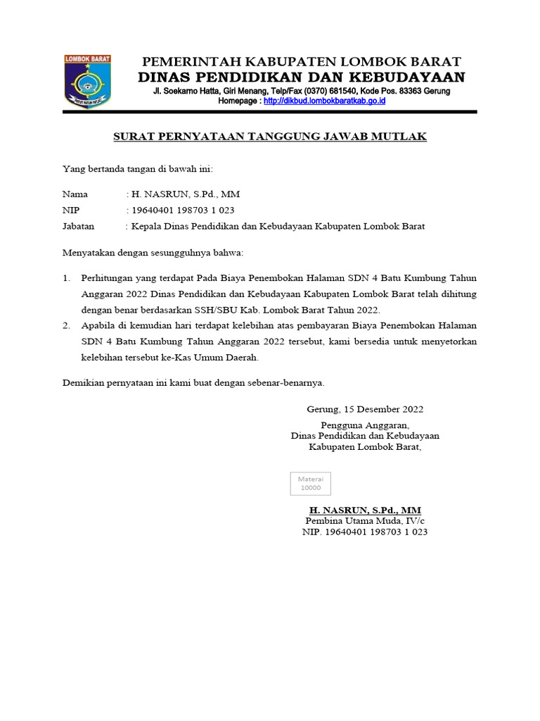 SPTJM SPP SPM Ls 2022 1 | PDF