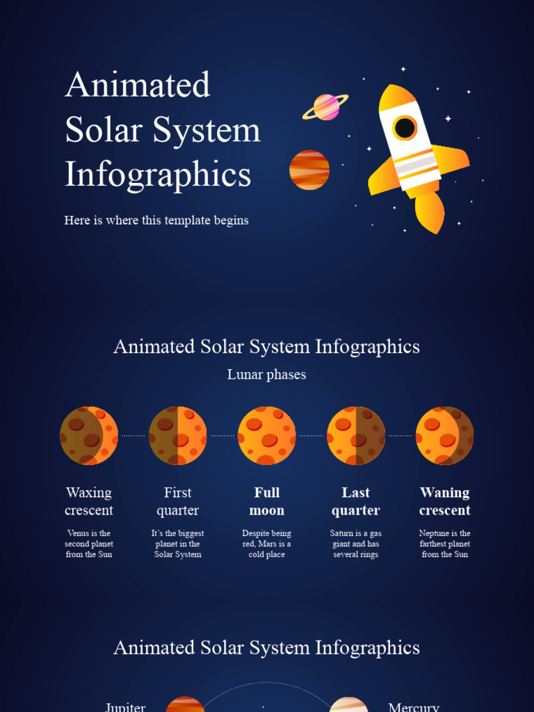 Animated Solar System Infographics | PDF