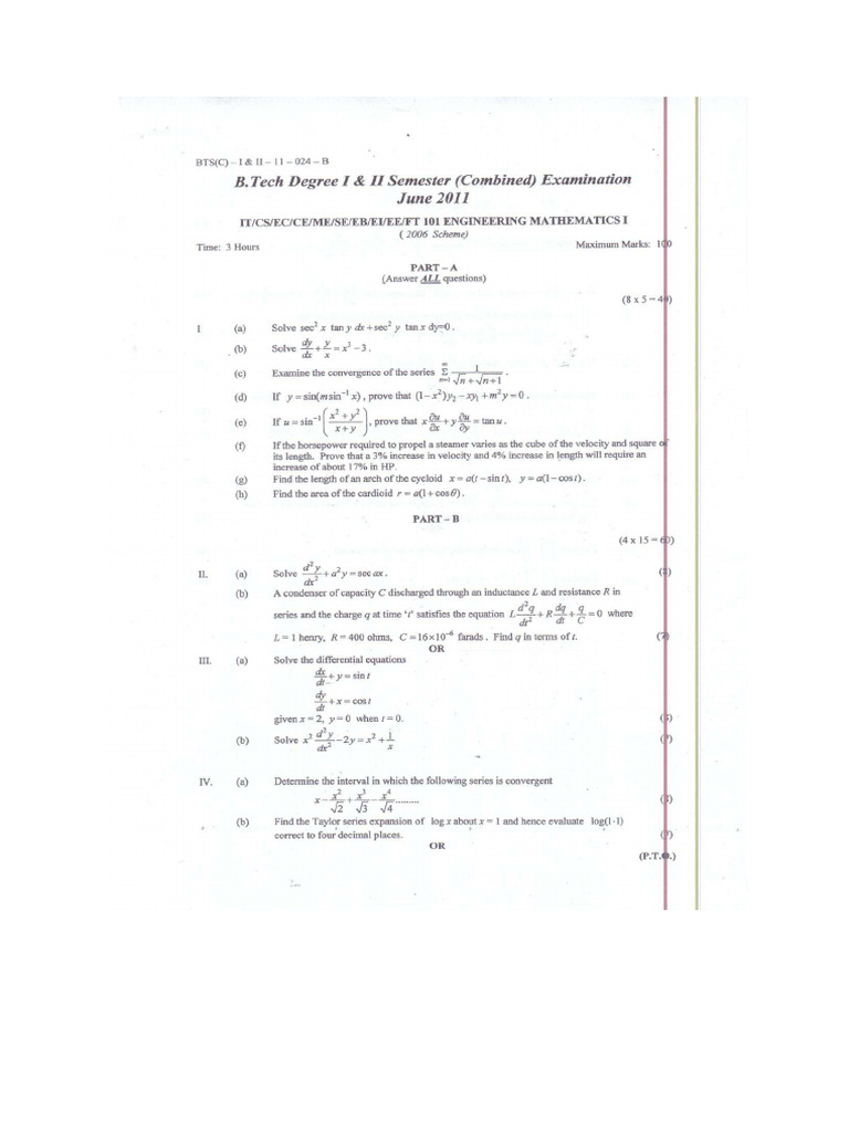 Engineering Mechanics Question Papers | PDF