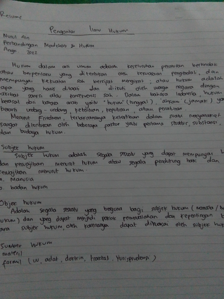 Resume Pih Nurulain | PDF