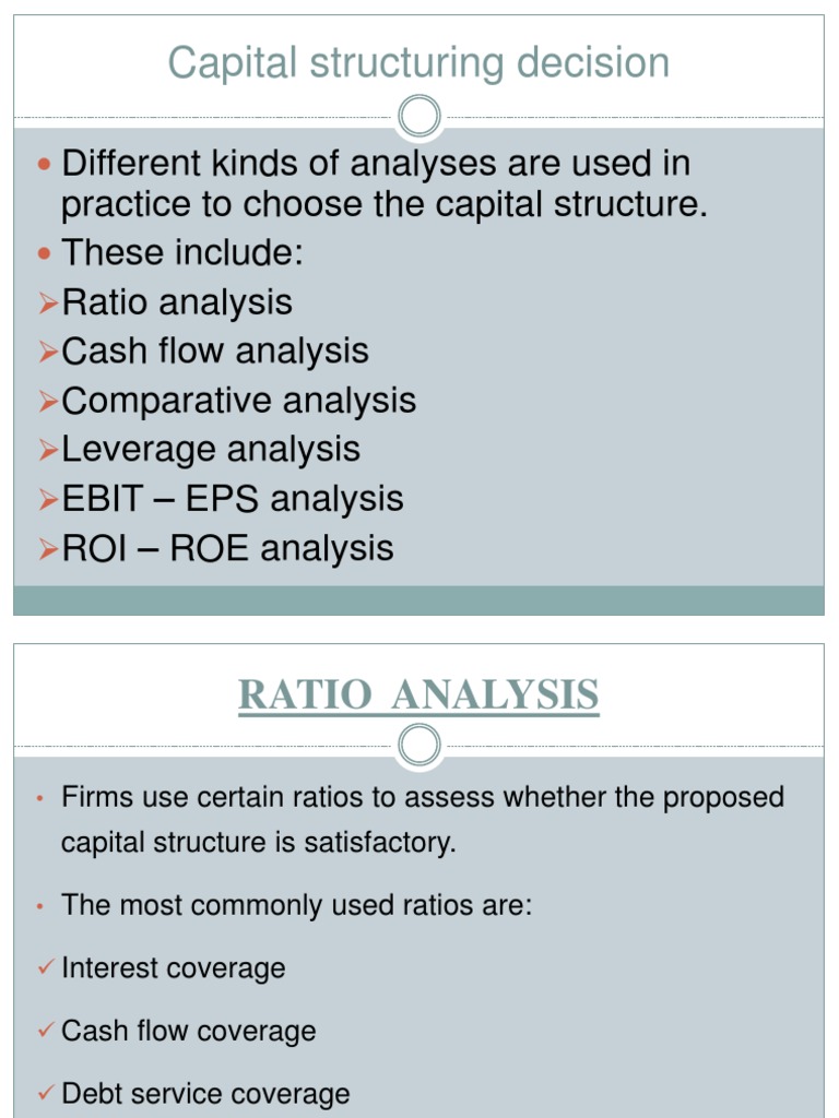 Cap Structure | PDF | Cost Of Capital | Capital Structure