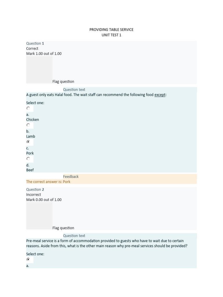 Providing Table Service | Download Free PDF | Waiting Staff | Tableware