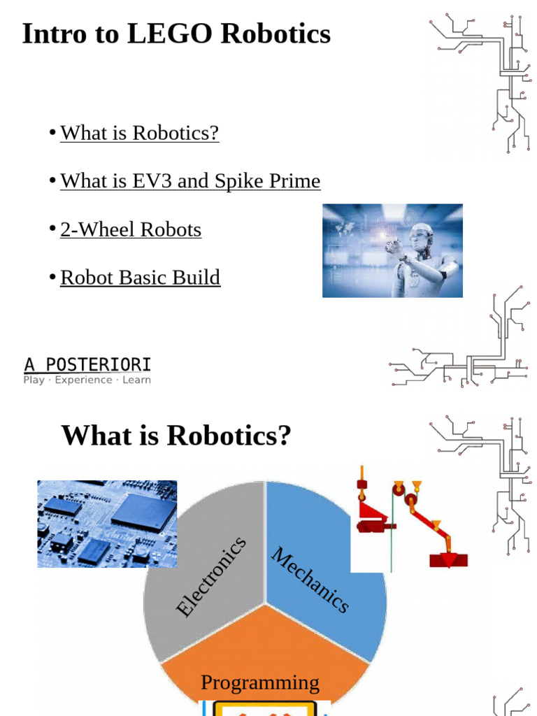 Lesson 1 Robot Build Basic | PDF | Robot | Robotics