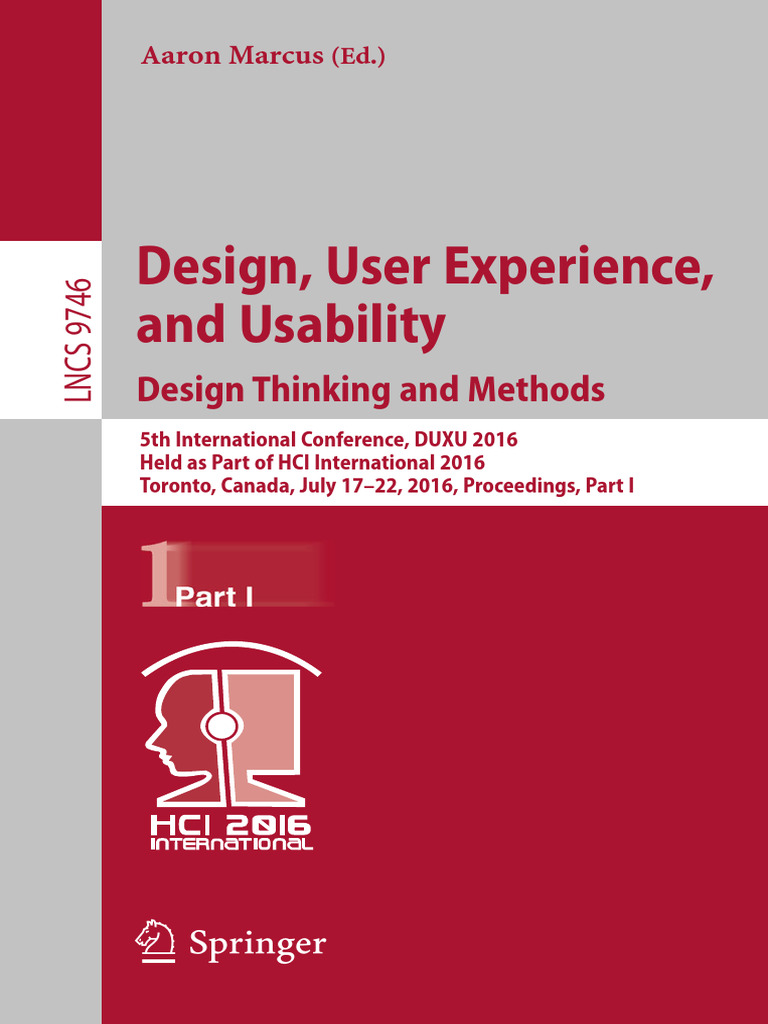 Design, User Experience, and Usability | PDF | Human–Computer Interaction | Usability