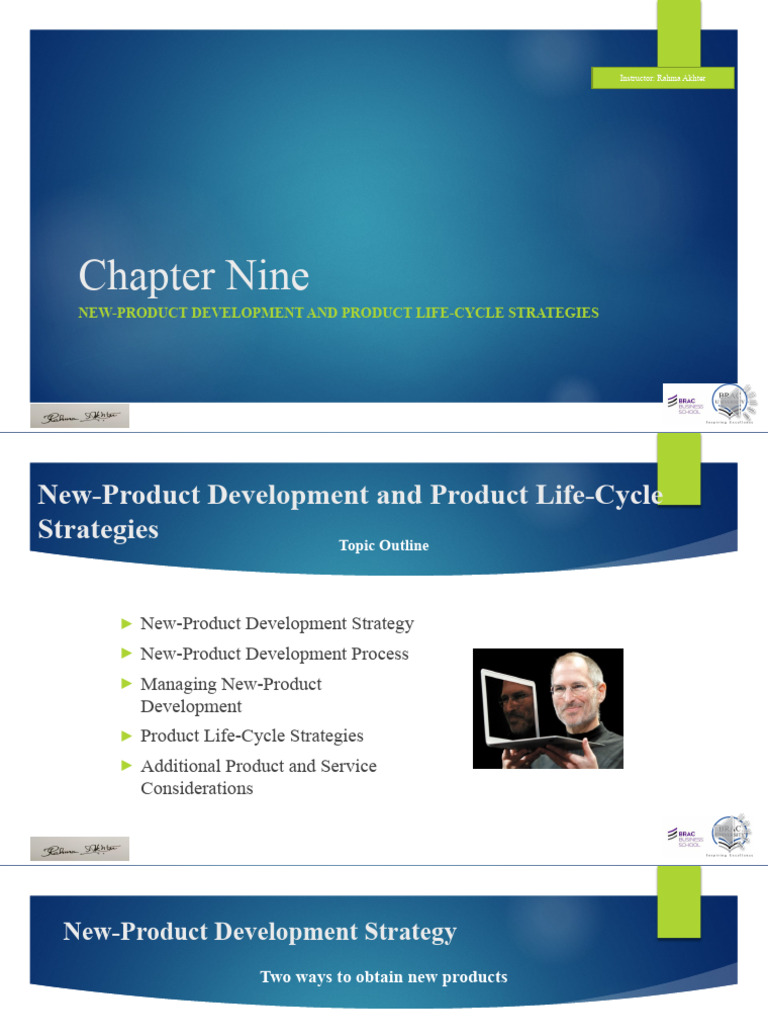 Chapter 9 New-Product Development and Product Life-Cycle Strategies ...
