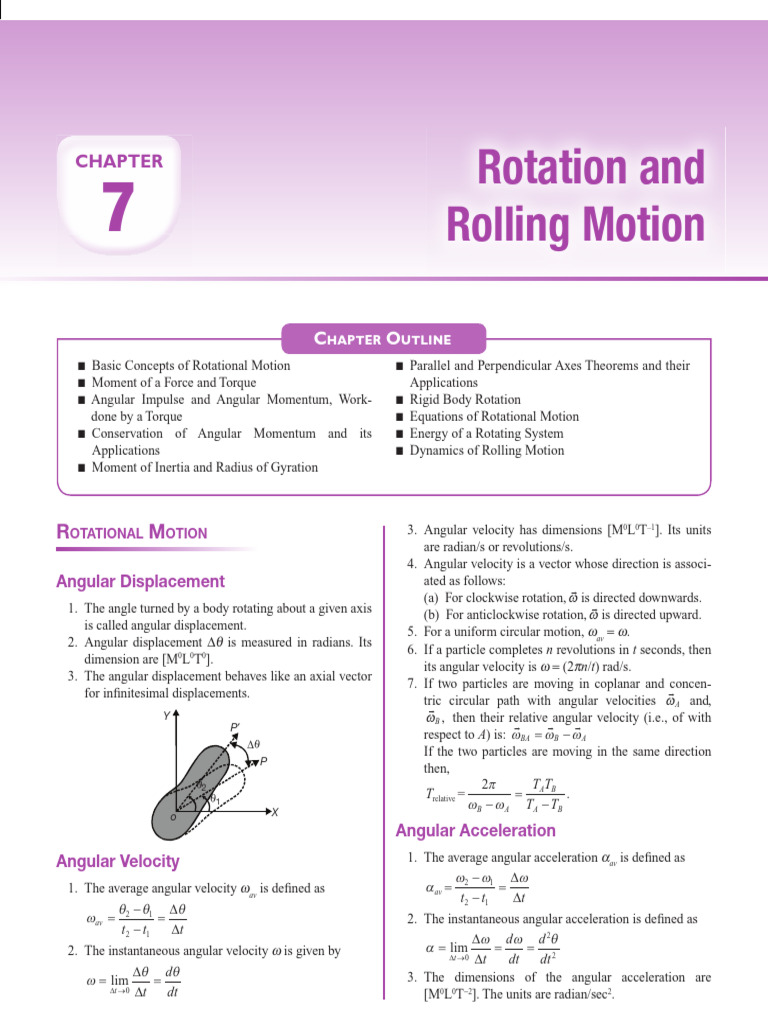 PMT Physics Rotational Motion Exam | PDF | Rotation Around A Fixed Axis | Torque
