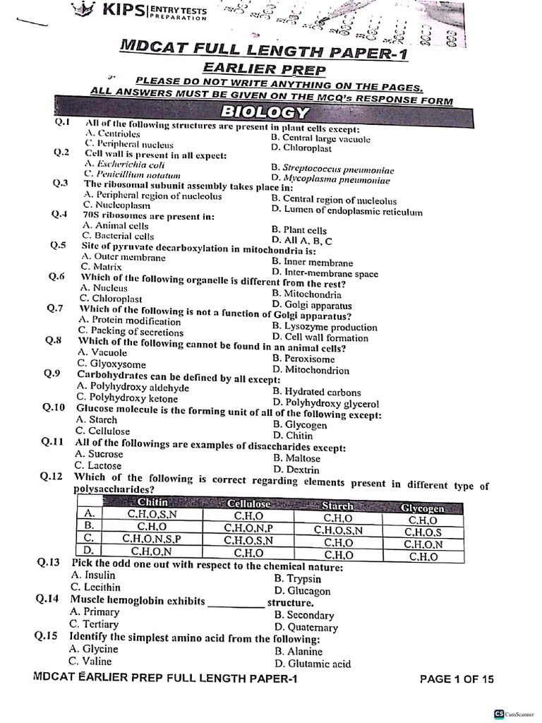 KIPS 2023 FLP-01+ Key | PDF