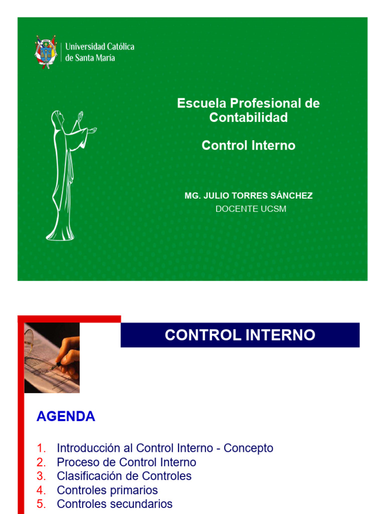 Control Interno | PDF | Bancos | Informática