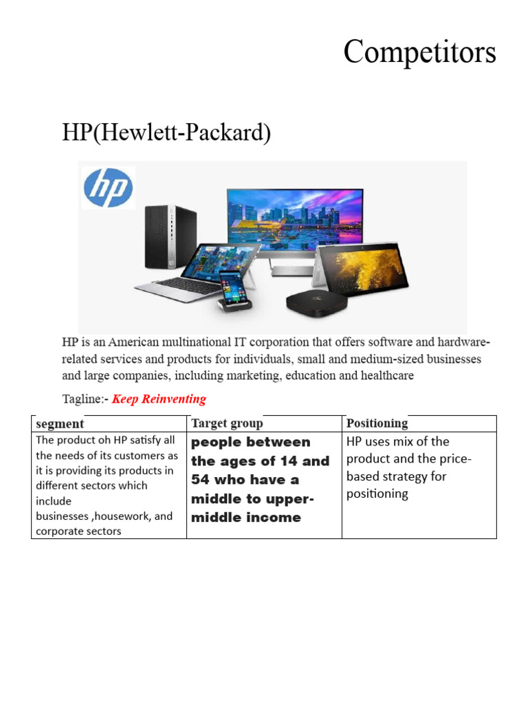 Competitor Analysis in Tech Sector | PDF | Usb | Packaging And Labeling