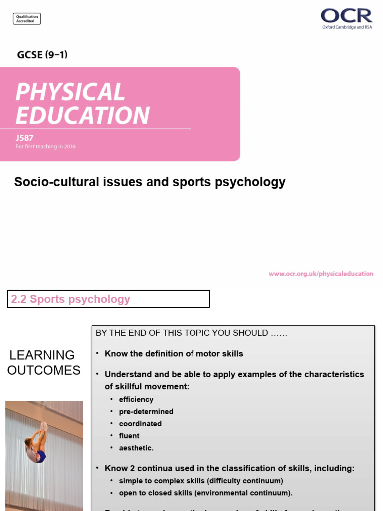 Understanding the Difficulty Continuum in PE | PDF | Goal Setting ...