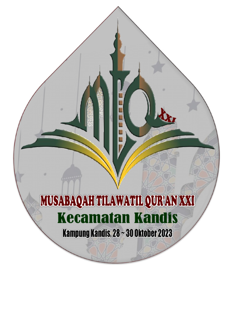 Logo & Kop MTQ XXI 2023 | PDF