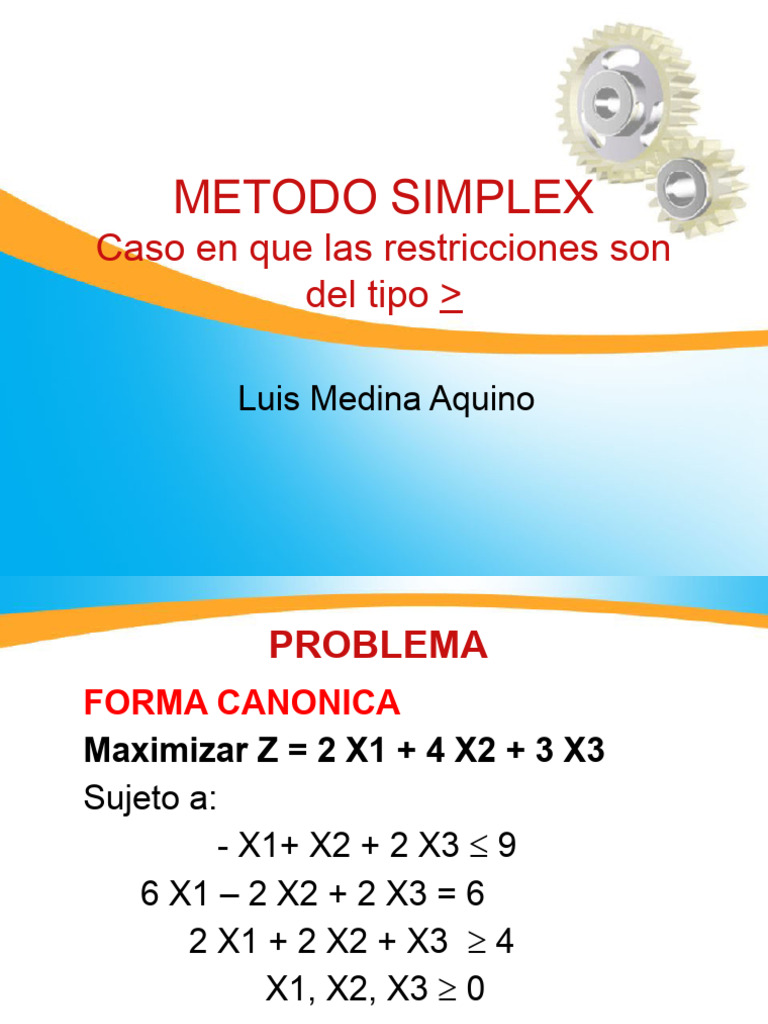 Metodo Simplex 4 | PDF | Teaching Methods & Materials | Science ...