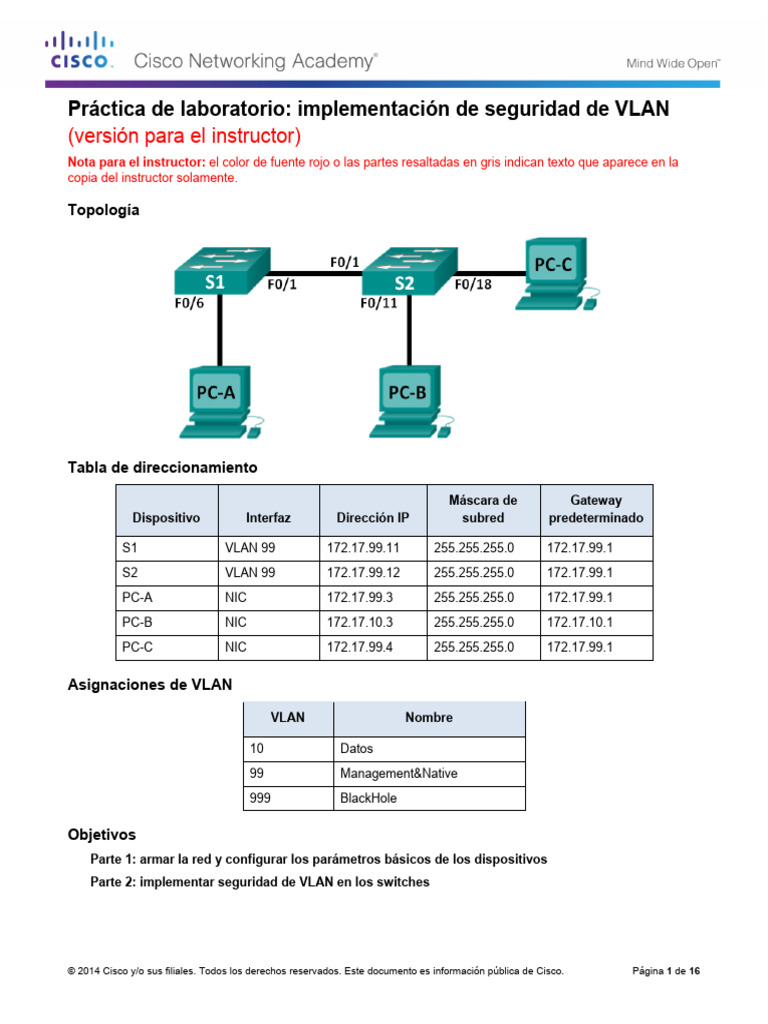 Implementing VLAN Security - ILM | PDF