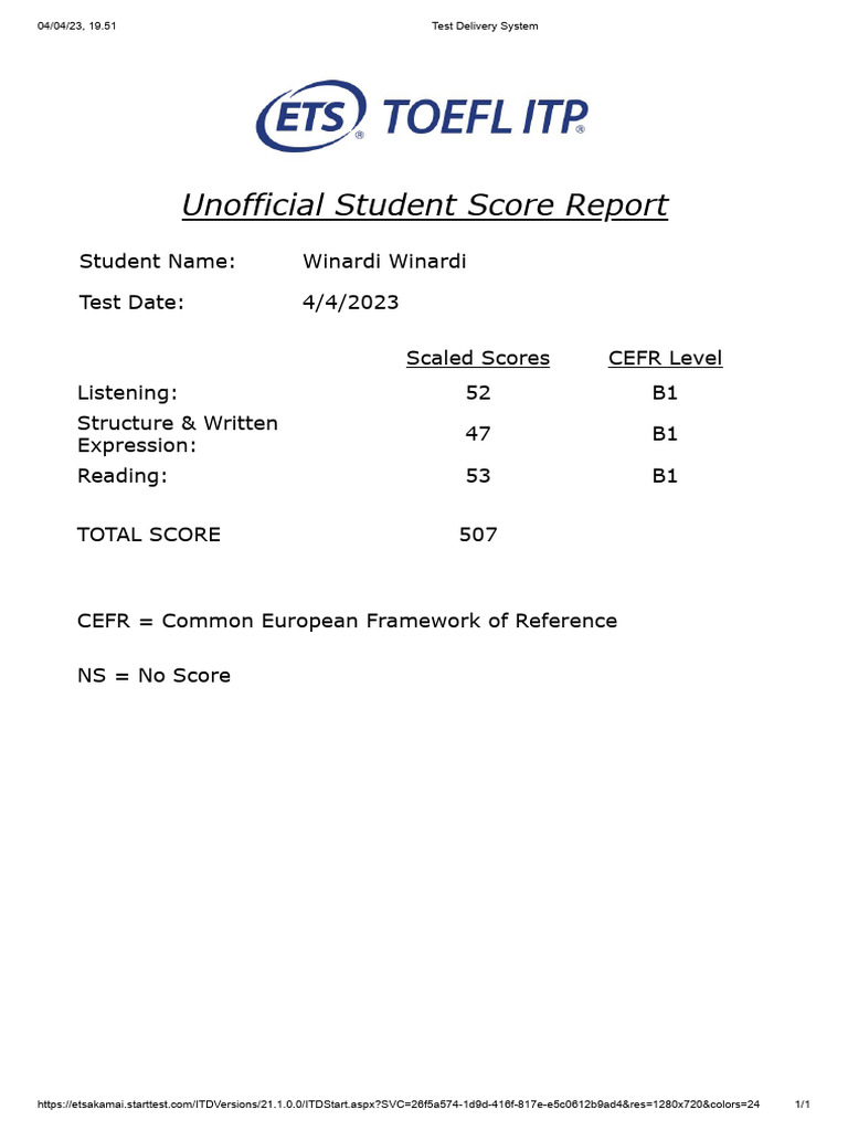 Test Delivery System | PDF