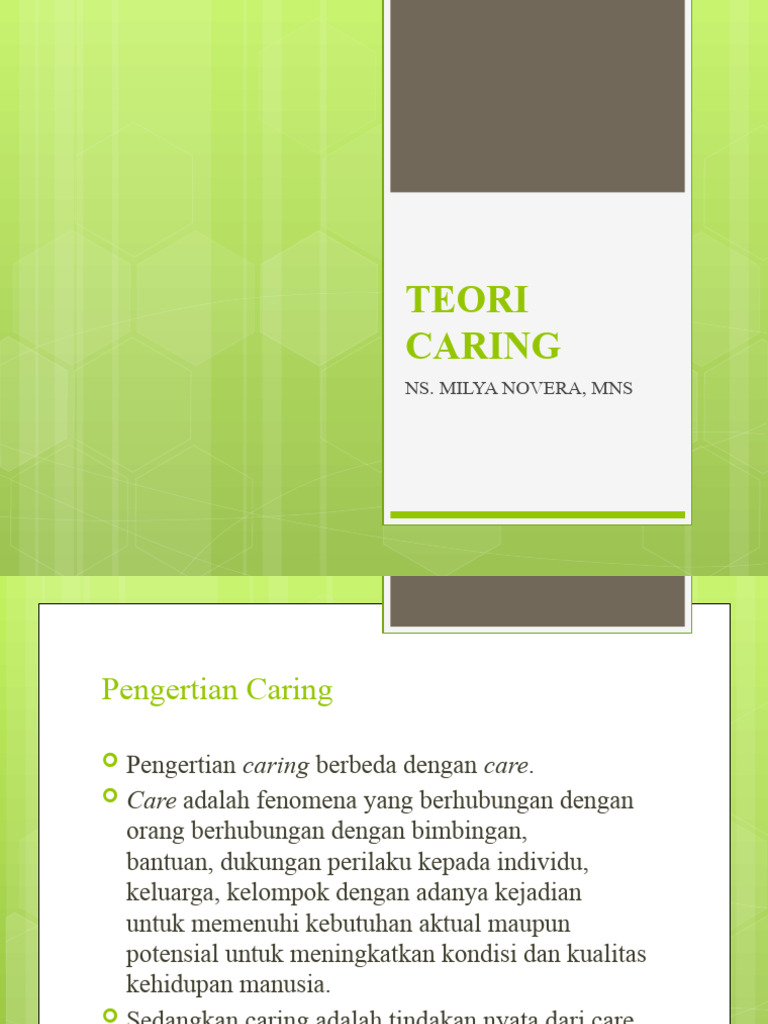Teori Caring | PDF