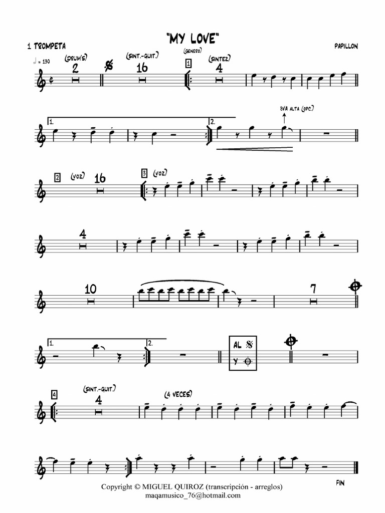 Papillon - My Love | PDF