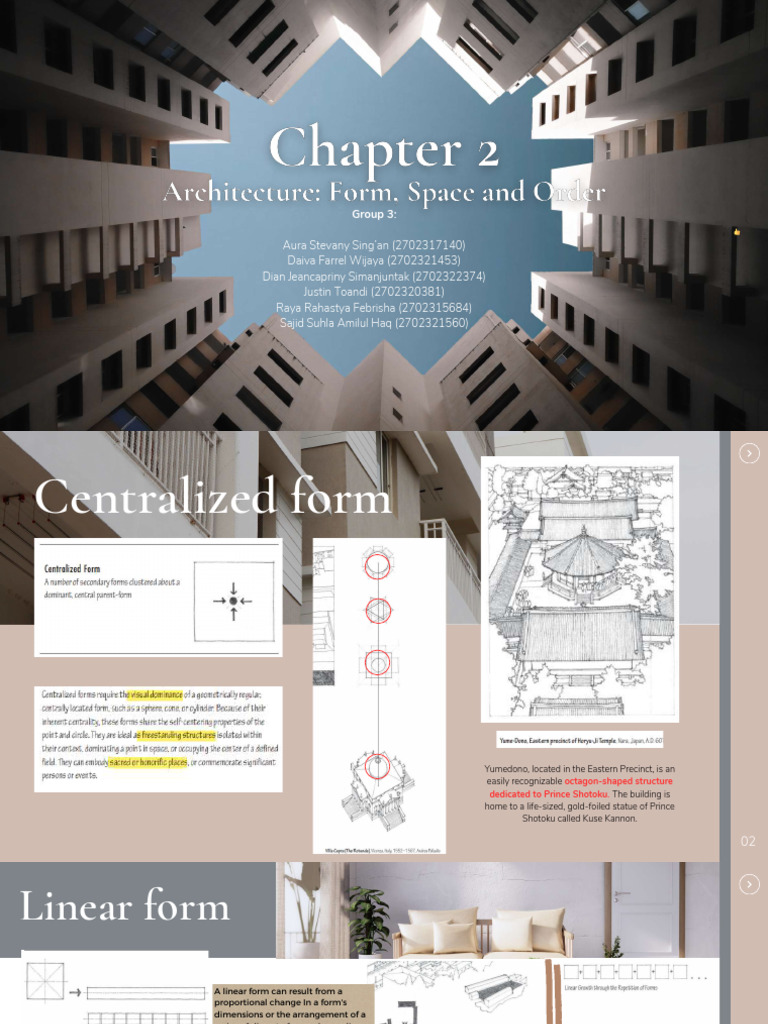 Chapter 2 - Group 3 - Archi DK Ching - Compressed | PDF | Mathematics | Geometry