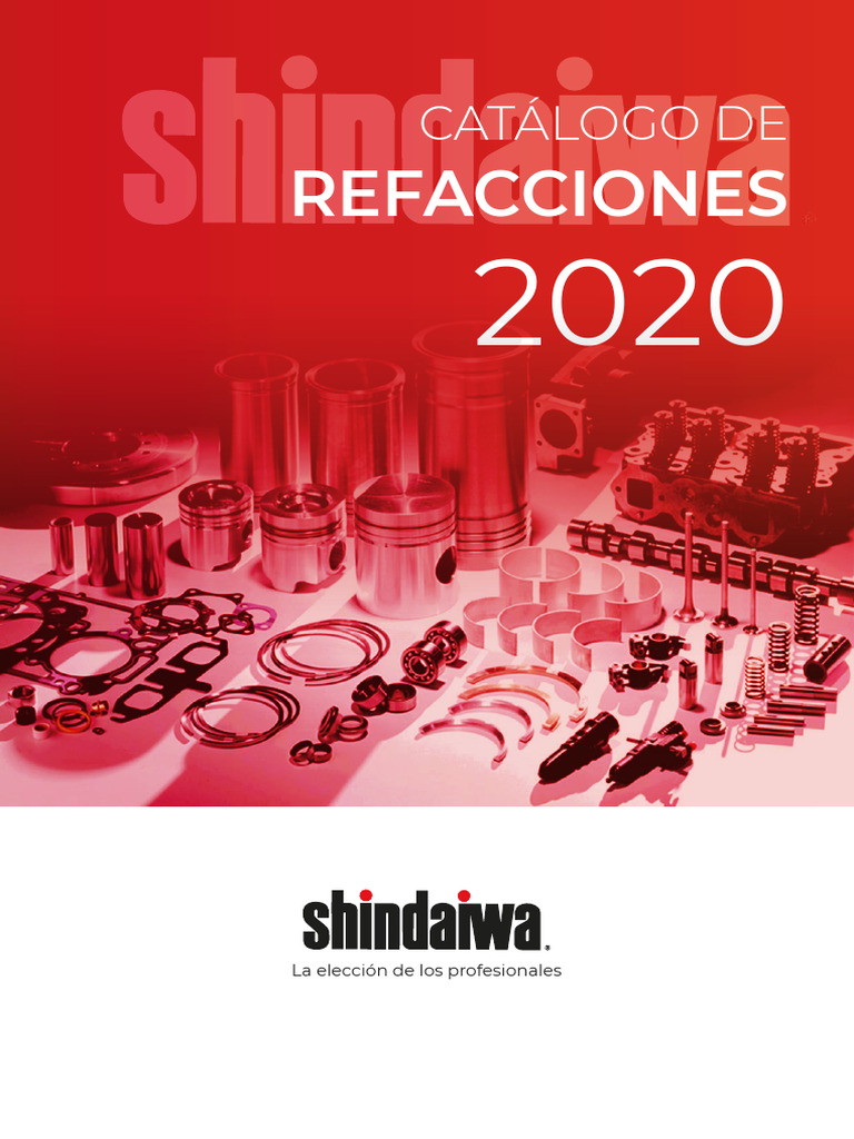 Refacciones Shindaiwa Sep2020 SNP | PDF | Embrague | Motor de ...