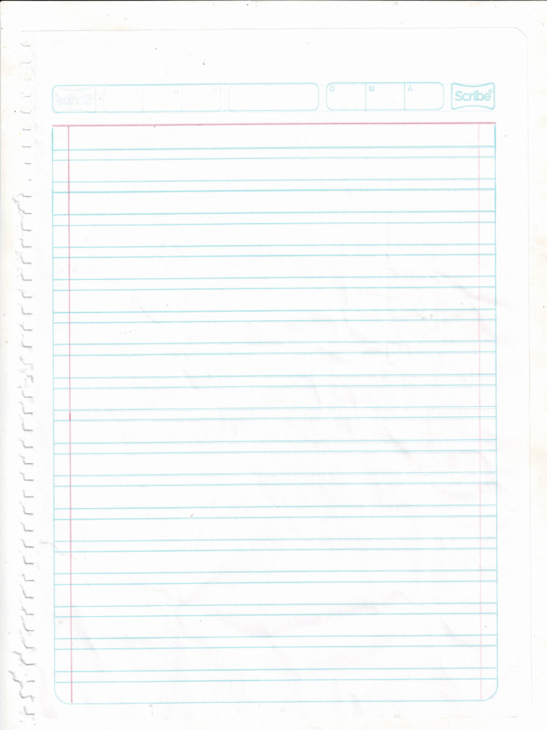 Hoja Doble Raya | PDF