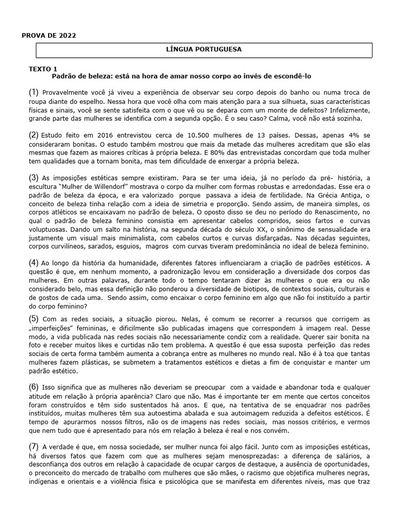 Prova Escola de Aplicacao 2022 | PDF