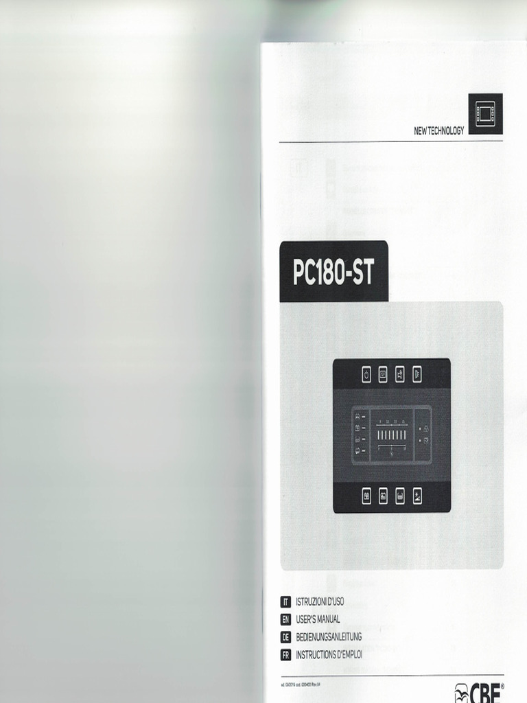 Instrucciones Centralita Cbe PC 180 | PDF