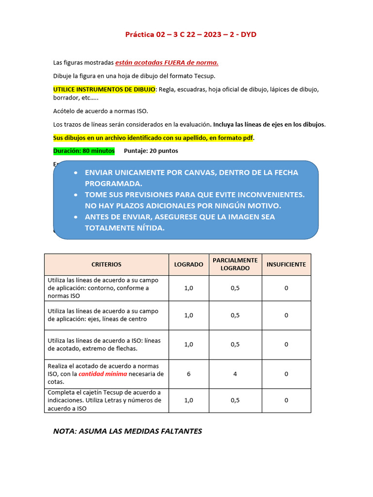 Practica 02 - DyD - 3 C22 - 2023 - 2 | PDF | Dibujo