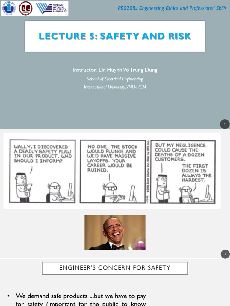 Lec 5 | PDF | Safety | Risk