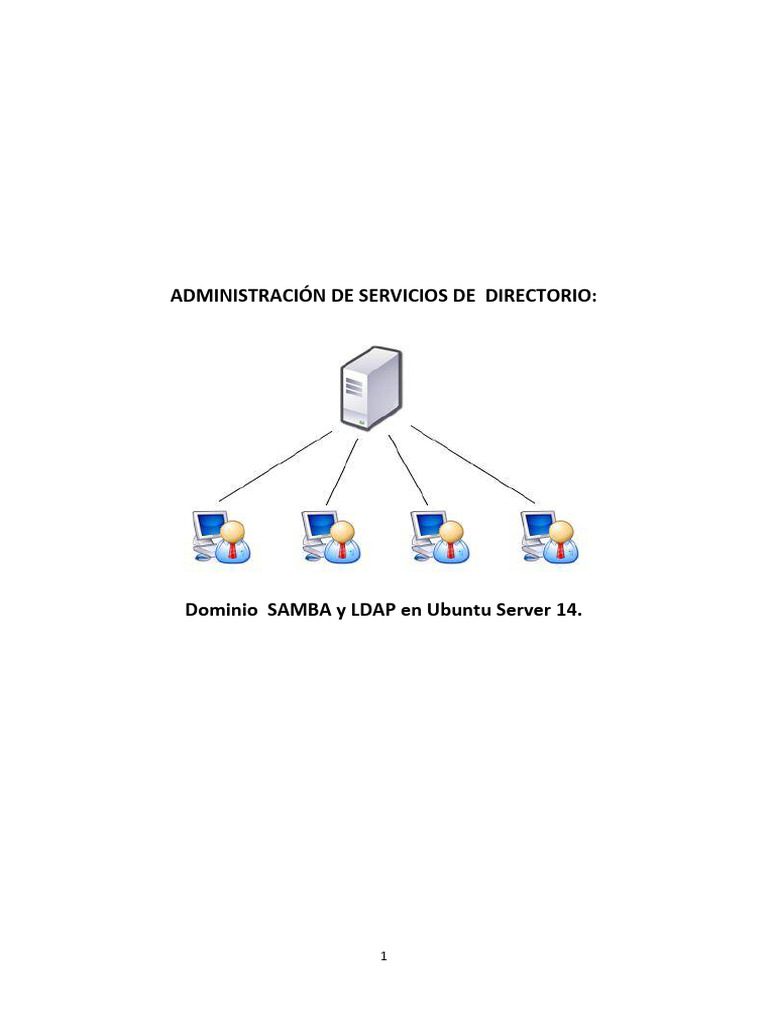 SAMBA y LDAP en Ubuntu 14 - Opt | Descargar gratis PDF | Autenticación | Servidor (Computación)