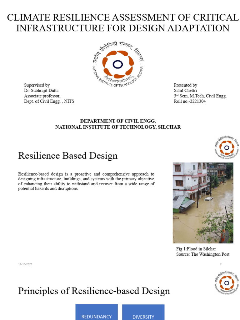 Presentation On Resilience | PDF | Climate Resilience