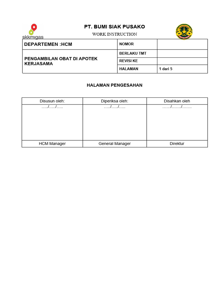 Wi Pengambilan Obat Di Apotek Kerjasama | PDF