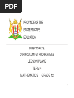 2025 ATP Gr 12 Maths Lit | PDF | Taxes | Area