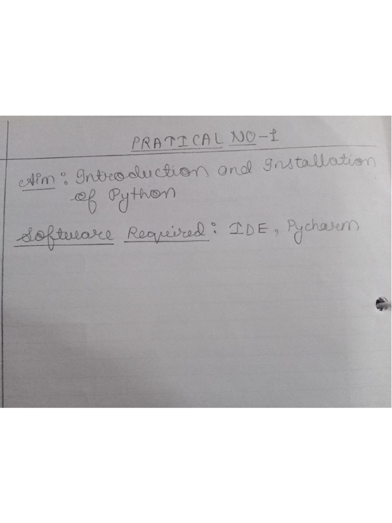 Pratical 1.py | PDF