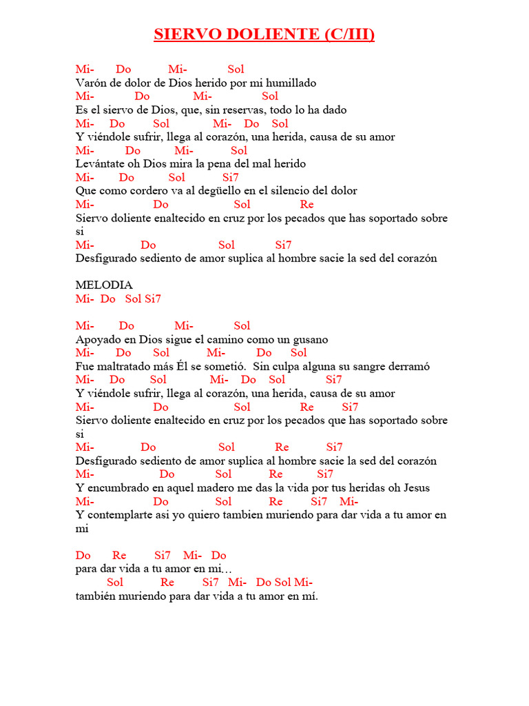 Siervo Doliente | PDF